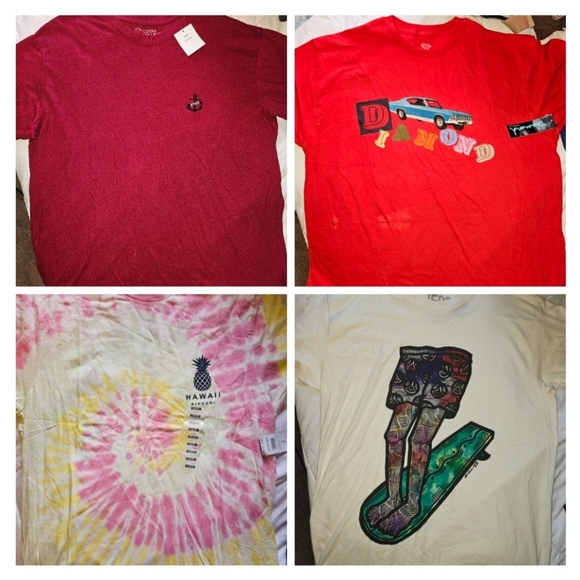 Shirts | Nwtnwot Lot Of 4 Medium Shirts | Poshmark